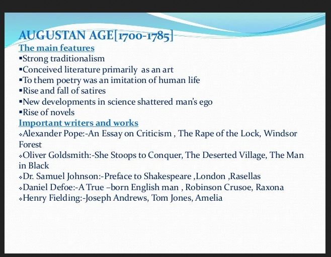 England’s Augustan Age: On Satirists Alexander Pope And Jonathan Swift ...